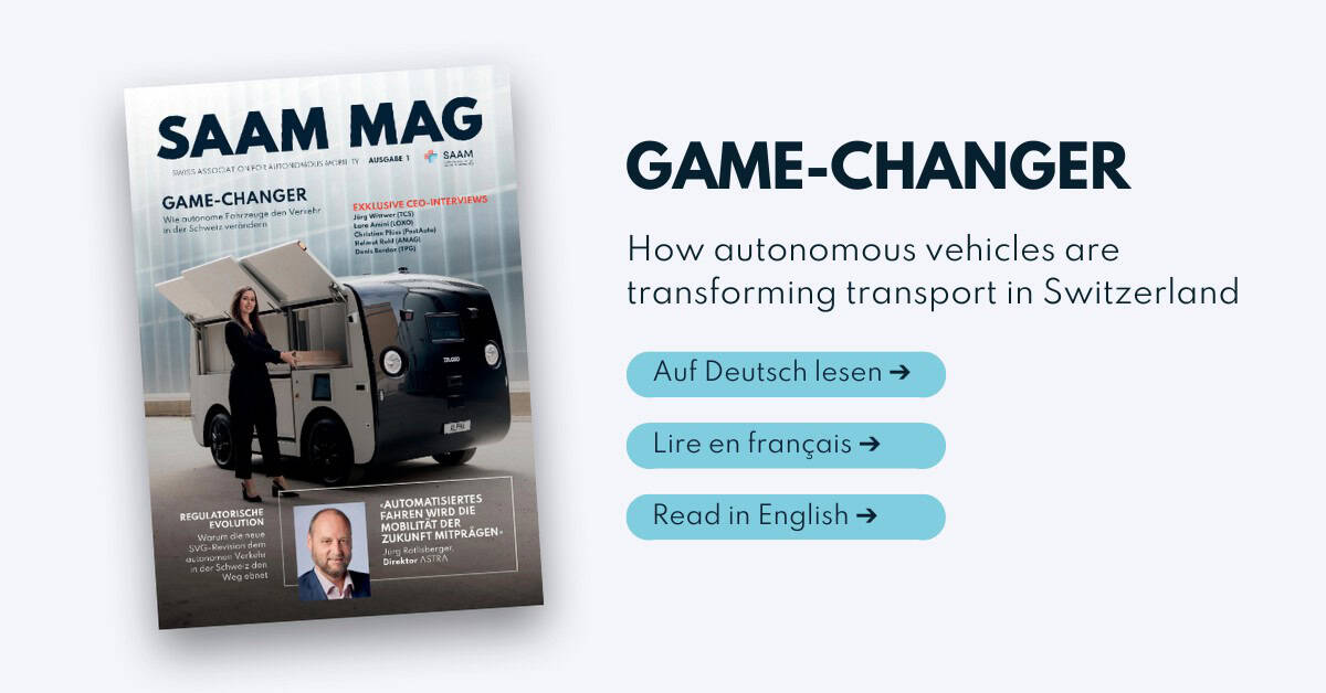 SAAM Mag | Discover the automated mobility revolution